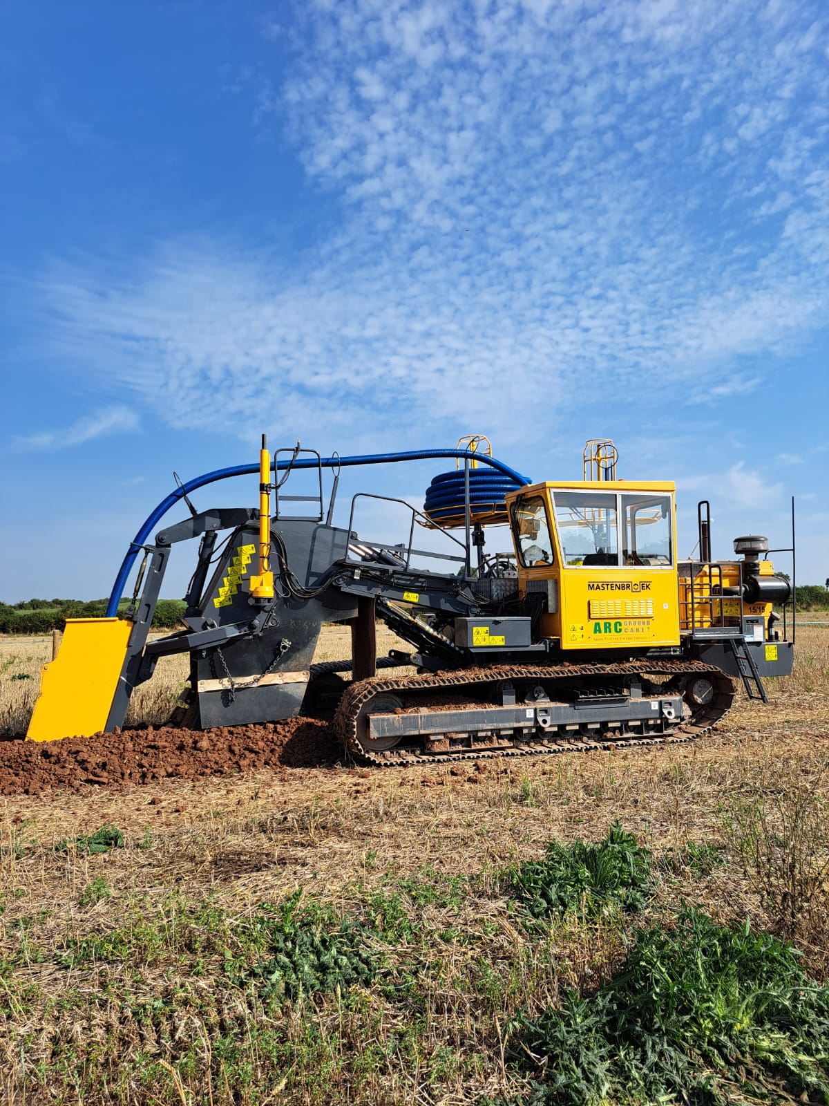 Sports Field Civils Land Trenching - ARC Ground Care